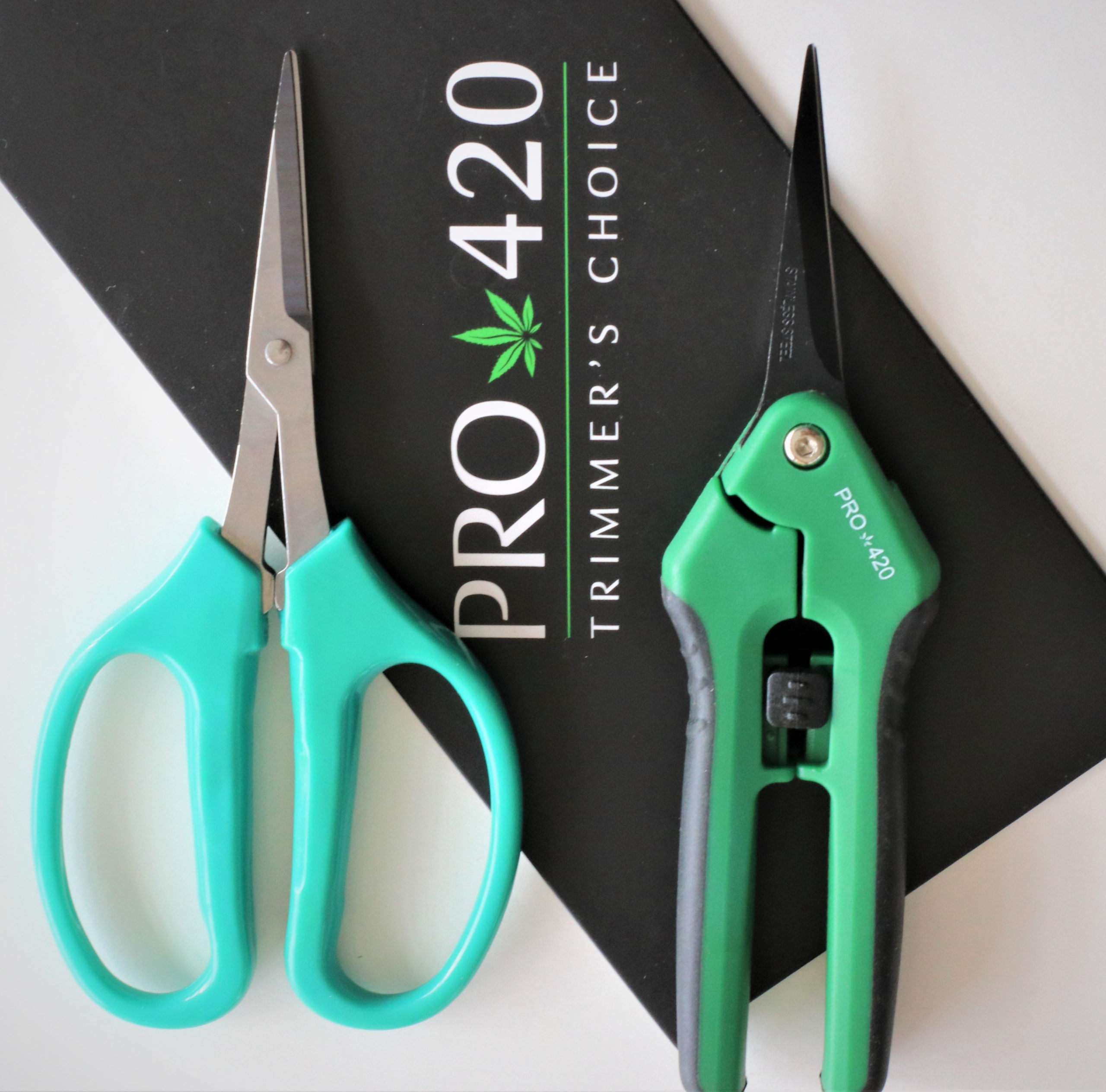 Silver Combo Pack – Spring-Loaded Trimmers Set - PRO 420