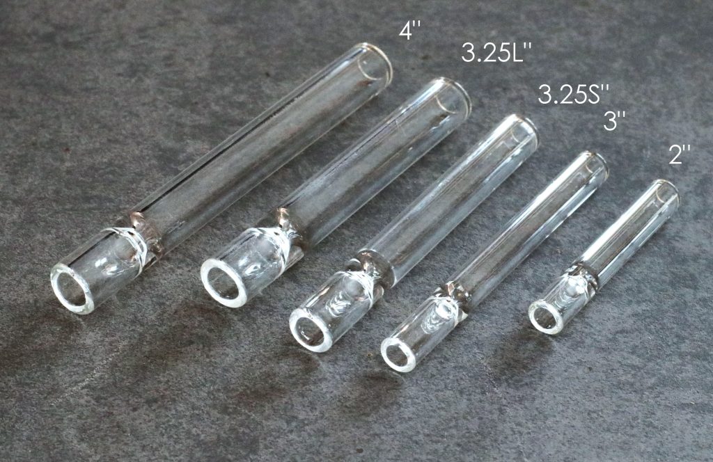 Glass One Hitter Pipes | All Sizes Available - Shop Now!
