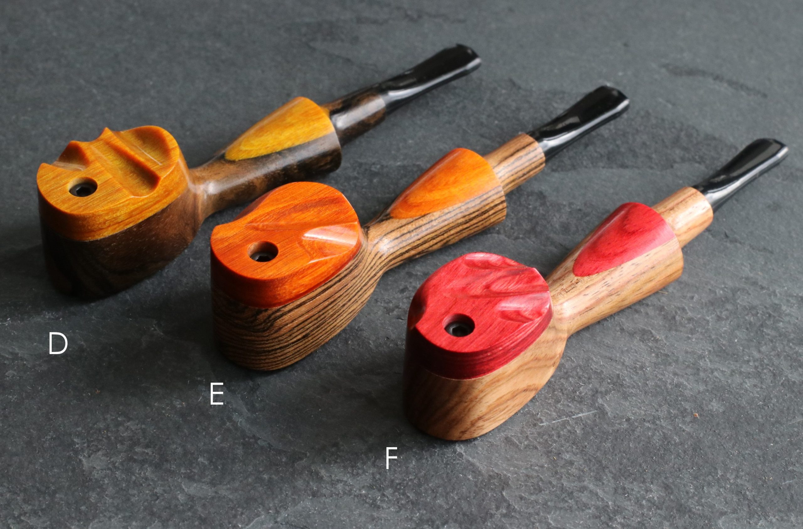 Colorful Exotic Wood Pipes PRO 420 Smoke Shop - PRO 420