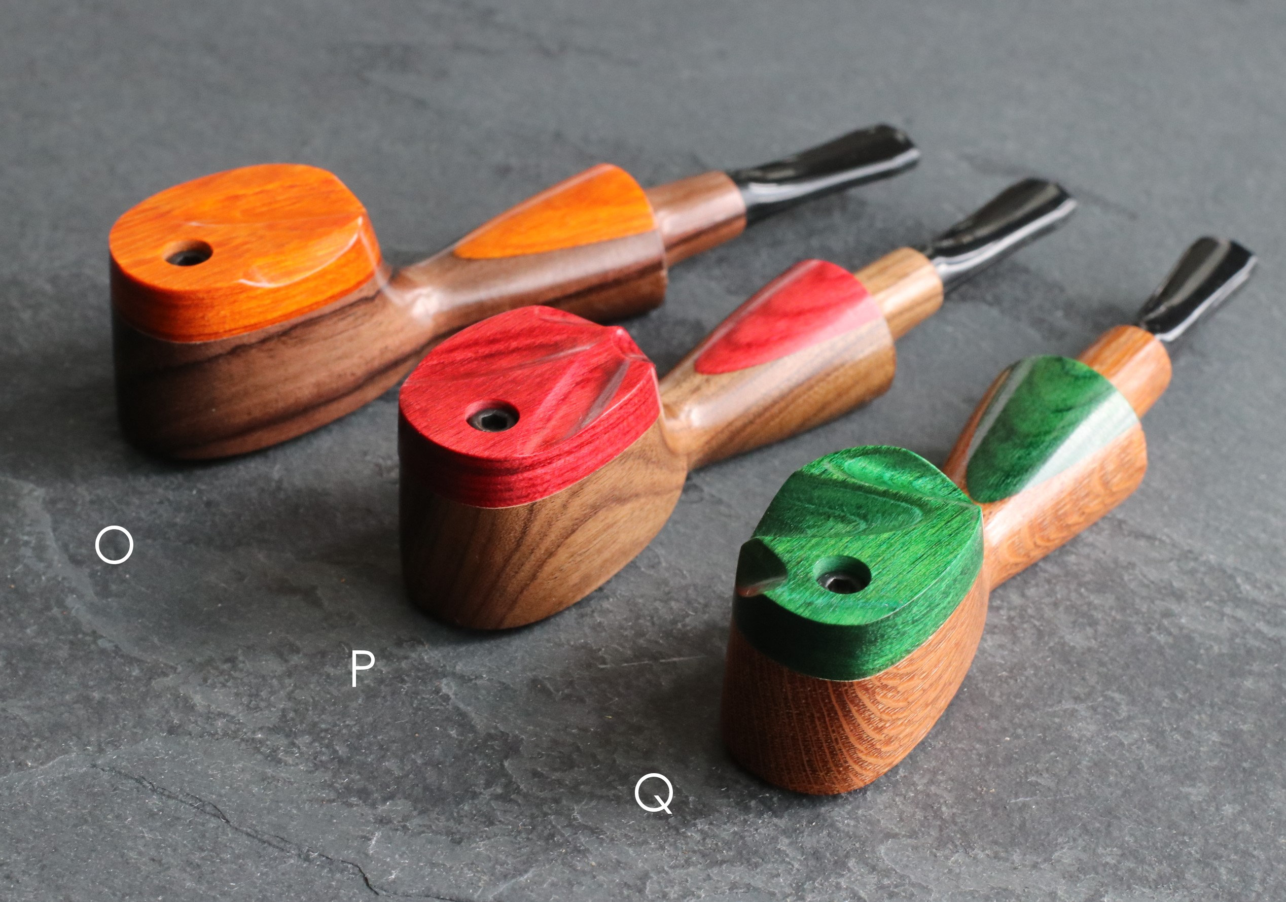 Colorful Exotic Wood Pipes PRO 420 Smoke Shop - PRO 420