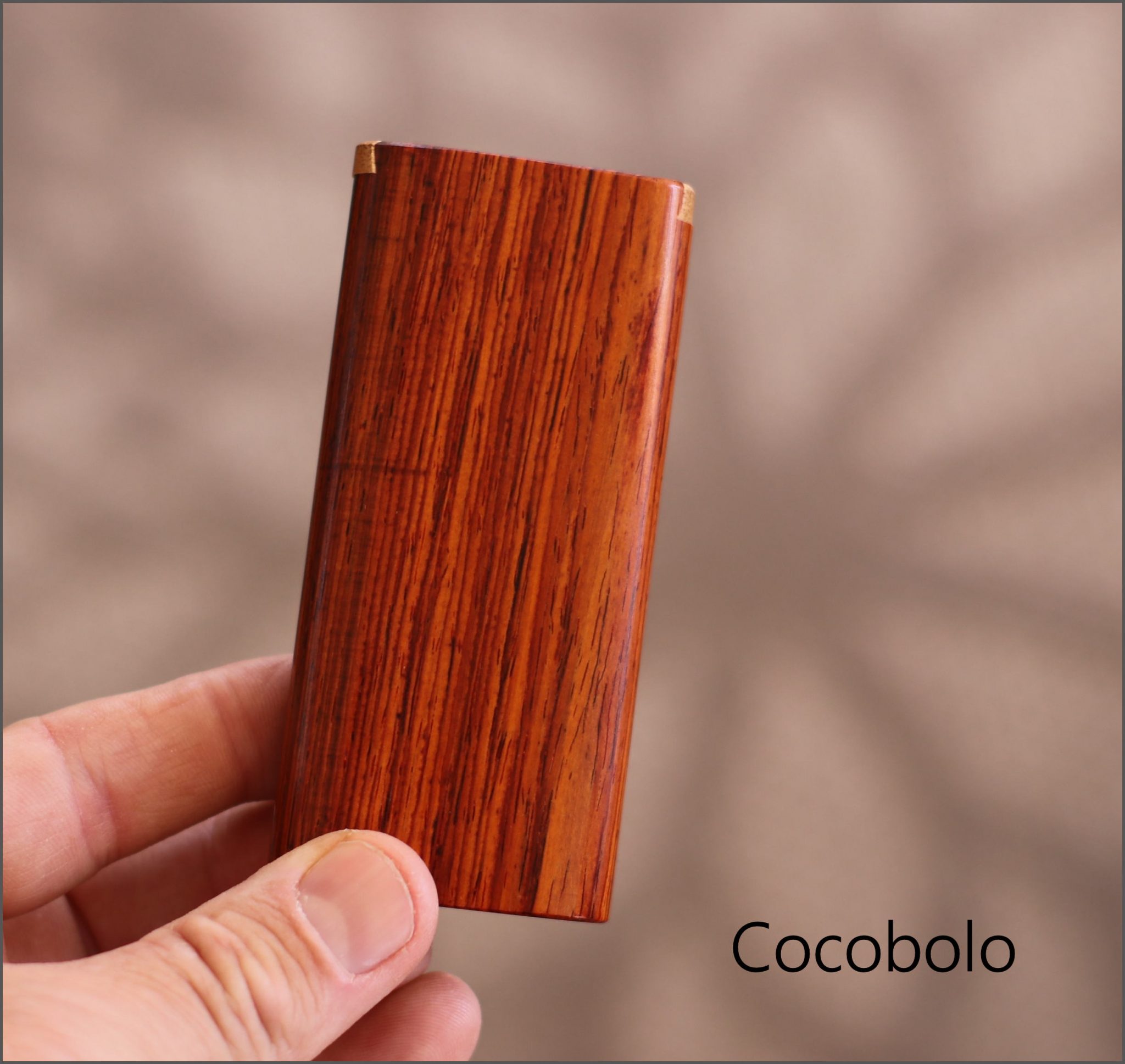 Exotic Wood Dugout-One Hitter Pipes PRO 420 - PRO420