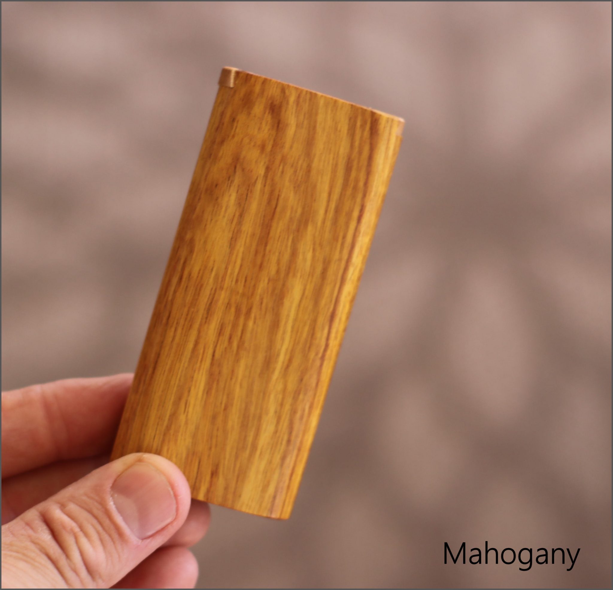 Exotic Wood Dugout-One Hitter Pipes PRO 420 - PRO420