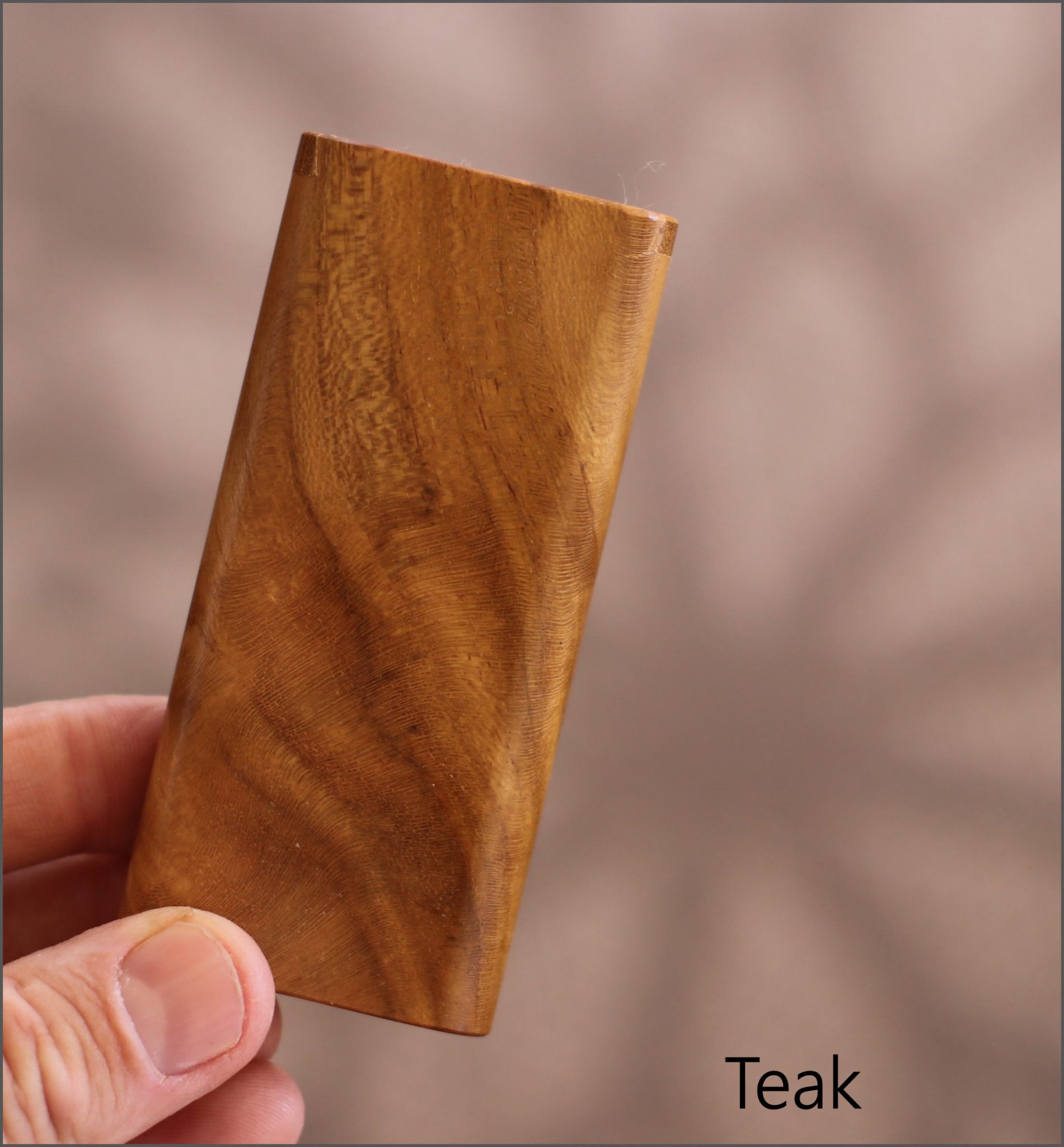 Exotic Wood Dugout-One Hitter Pipes PRO 420 - PRO420