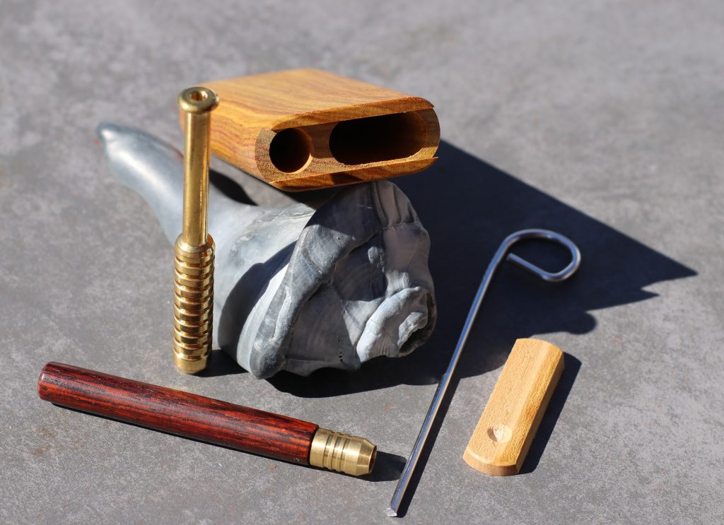 Exotic Wood Dugout-One Hitter Pipes PRO 420 - PRO420