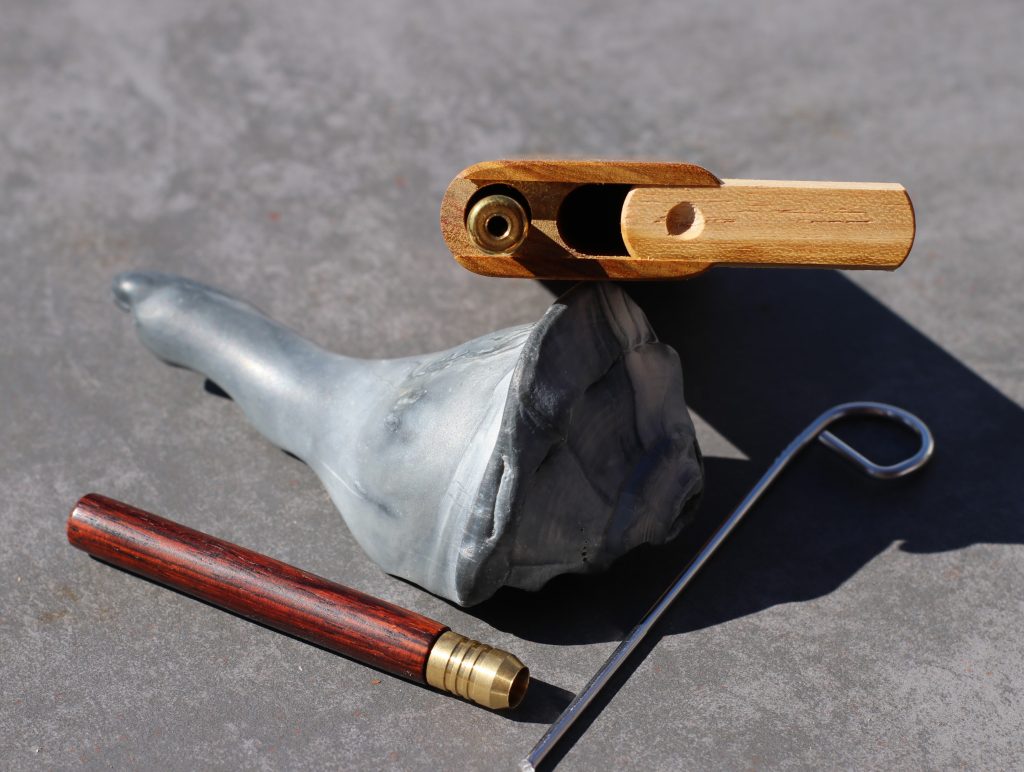 Exotic Wood Dugout-One Hitter Pipes PRO 420 - PRO420