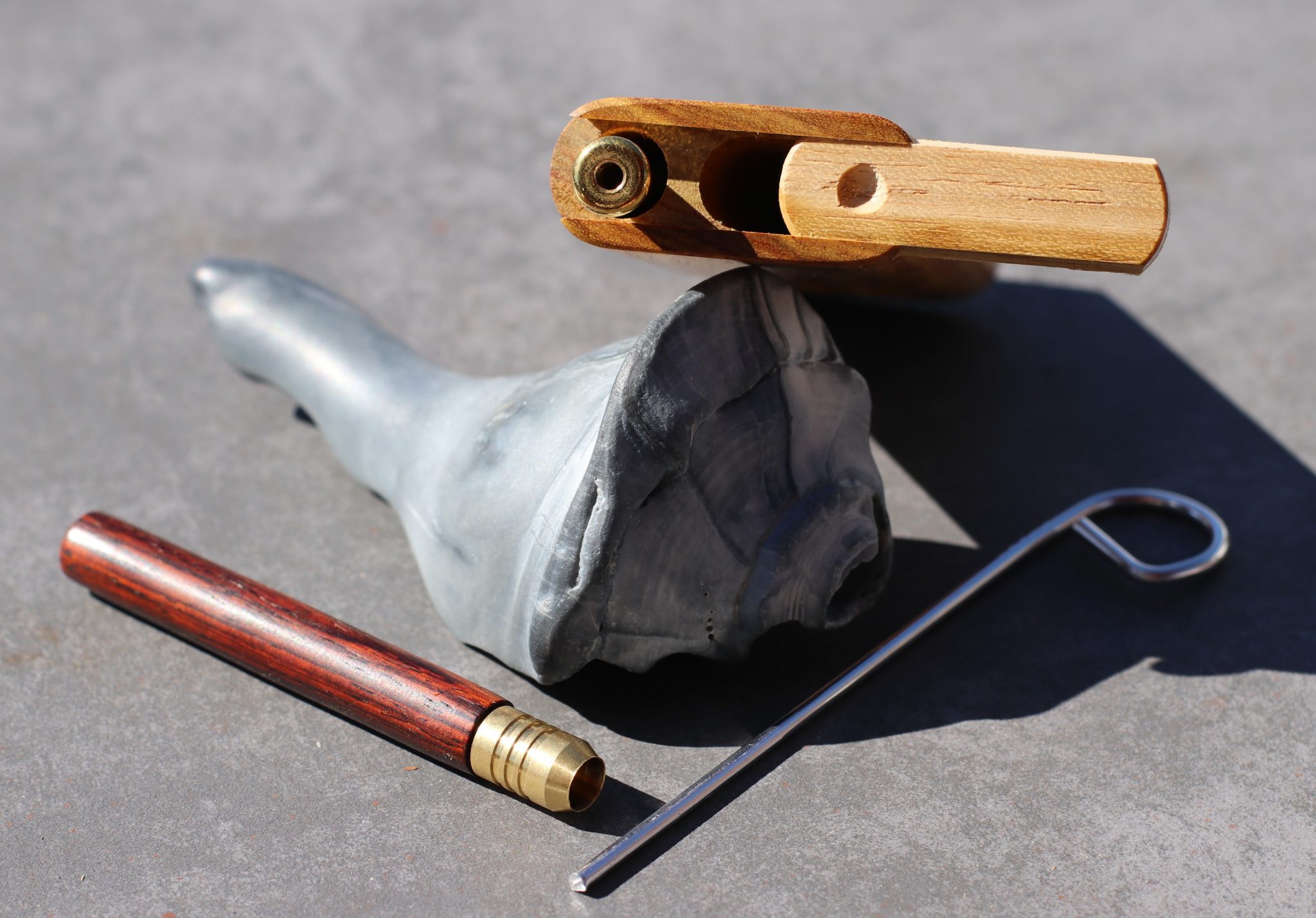 Exotic Wood Dugout-One Hitter Pipes PRO 420 - PRO420