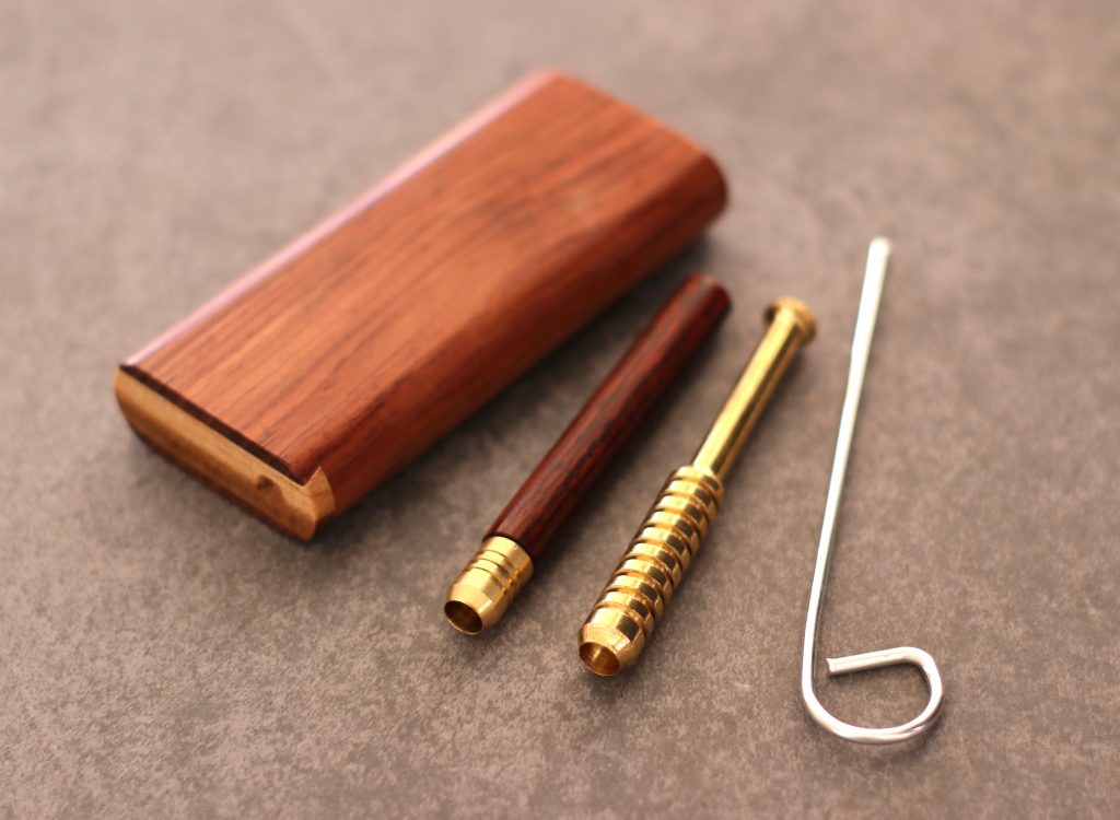 Exotic Wood Dugout-One Hitter Pipes PRO 420 - PRO420