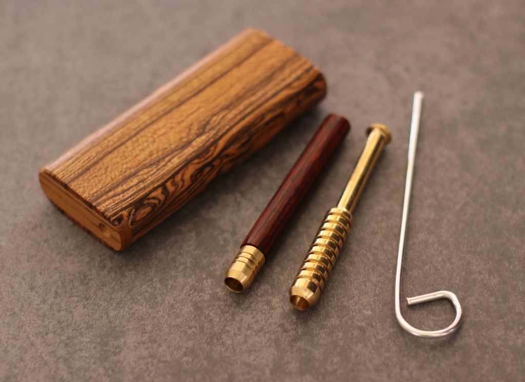 Exotic Wood Dugout-One Hitter Pipes PRO 420 - PRO420