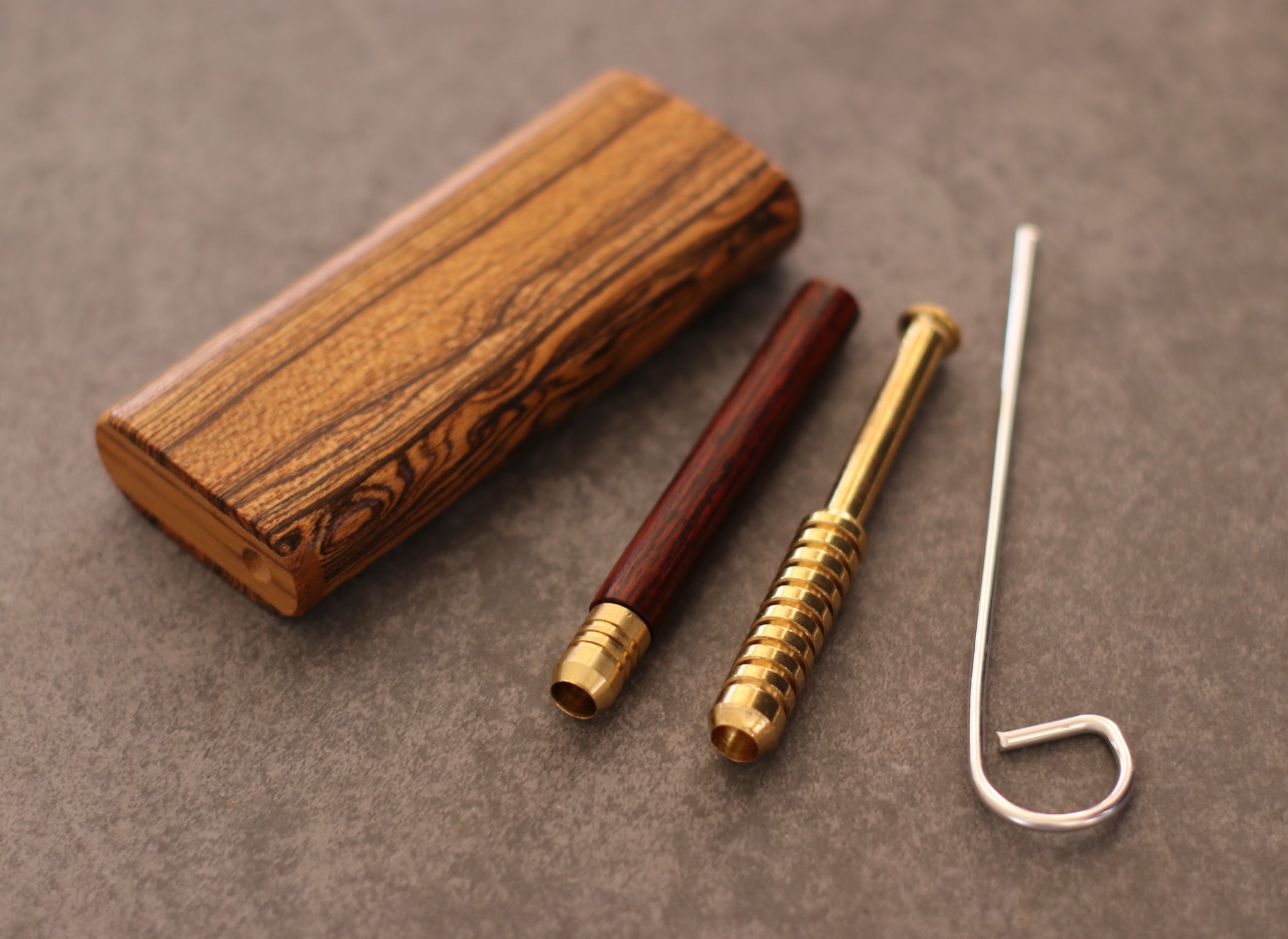 Exotic Wood Dugout-One Hitter Pipes PRO 420 - PRO420