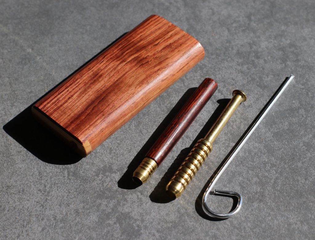 Exotic Wood Dugout-One Hitter Pipes PRO 420 - PRO420