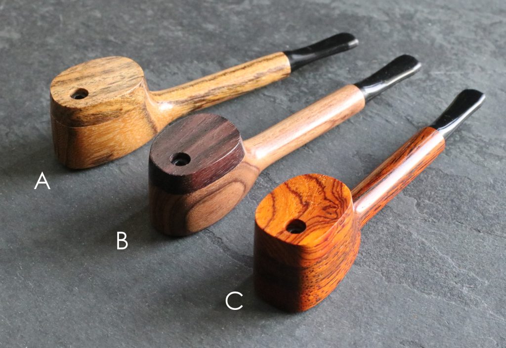 4.5" Swivel Lid Wood Pipe PRO 420 Smoke Shop - PRO420