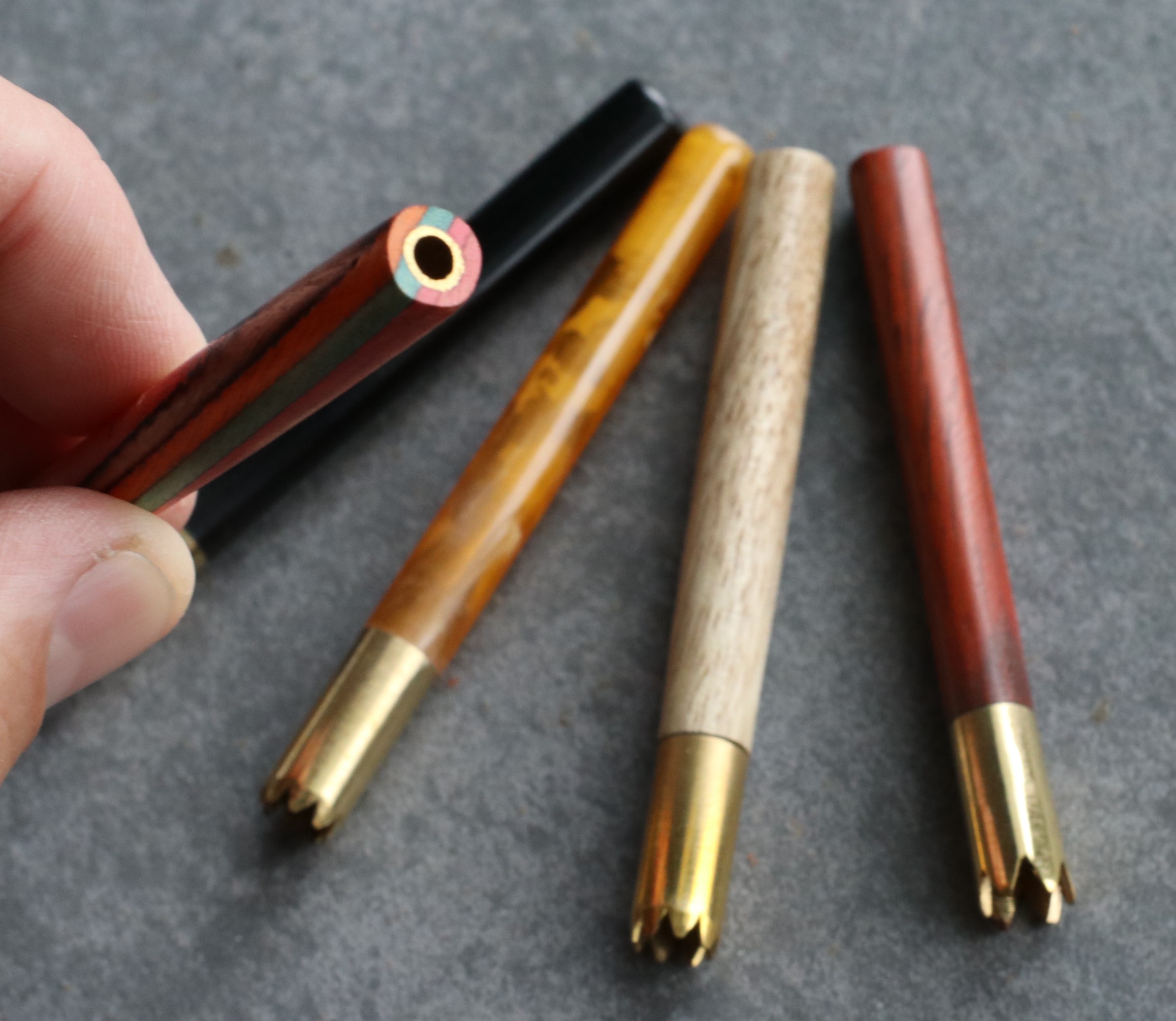 3" Brass One Hitter Pipes PRO 420 - Smoke Shop